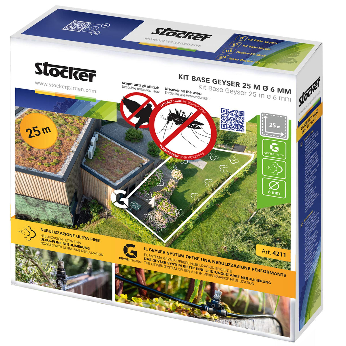 Stocker Geyser Base - 10 Nozzle Misting Kit – MCS Products